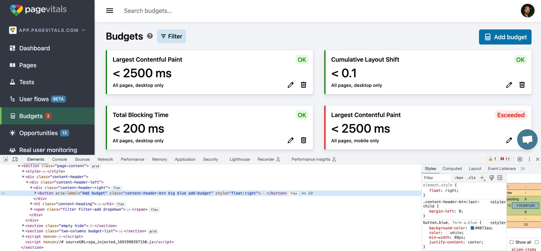 How to find the CSS Selector of a page element | PageVitals How to find the CSS Selector of a page element | PageVitals